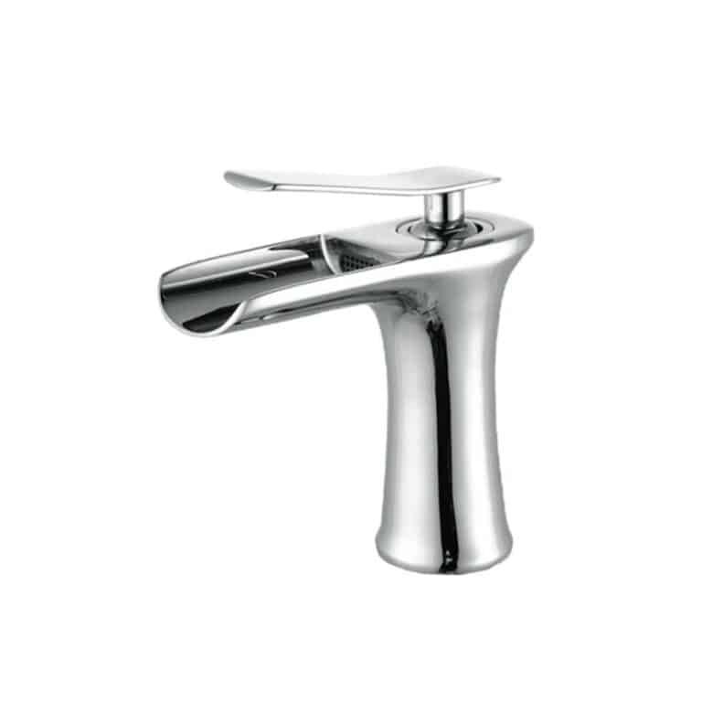 Washbasin Waterfall Swan Neck Basin Faucet - faucetu.com