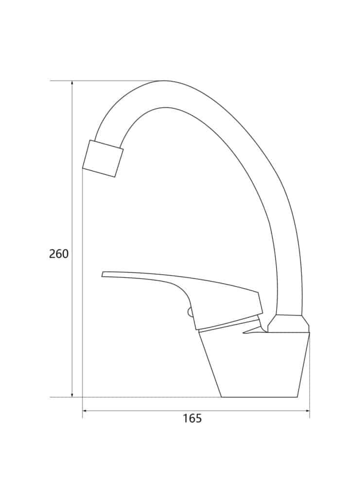 One Handles Kitchen Faucet Premium - faucetu.com
