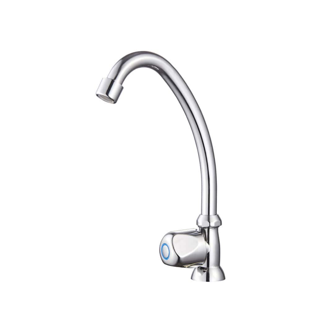 In-Wall Single Cold Faucet Tap Drawing Process Wall-Mounted Sink Mixer ...