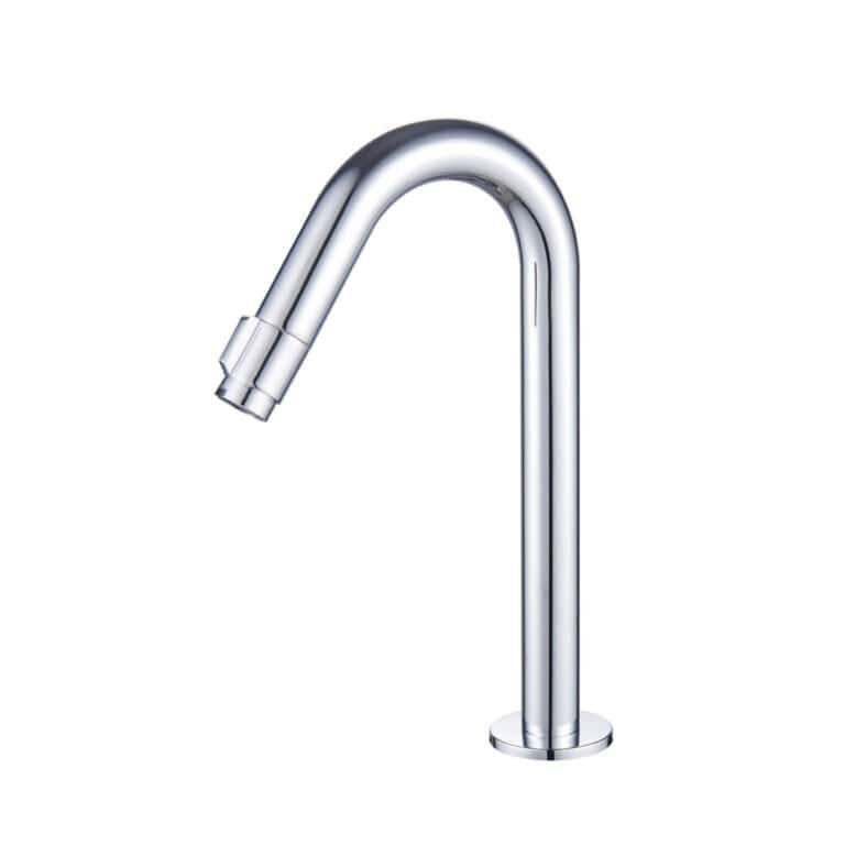 Round Tube Table Top Tap Model J Black - faucetu.com