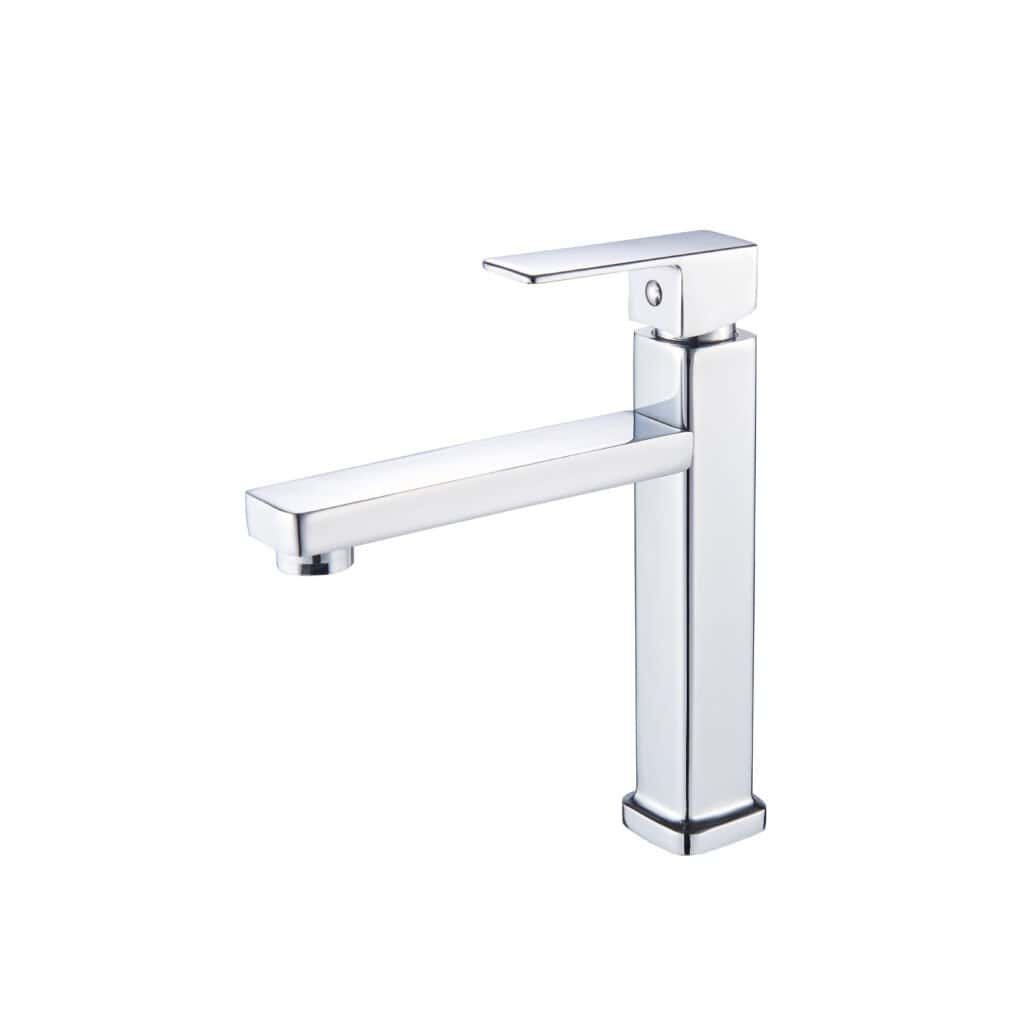 Single Cold Bathroom Faucet Modern Basin Tap - faucetu.com